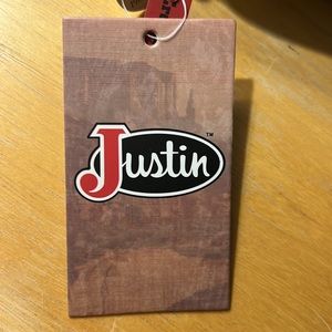 Justin Boots | Bags | Nwt Justin Wallet On String Burnished Brown ...